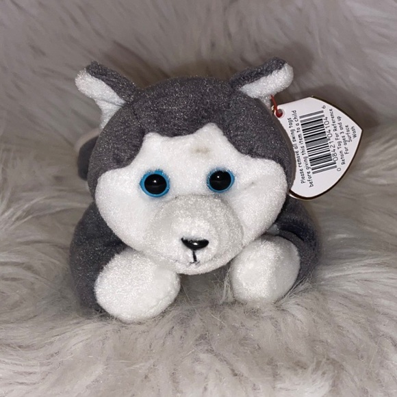 Ty | Toys | Vintage 996 Ty Beanie Babies Nanook The Husky 414 New ...
